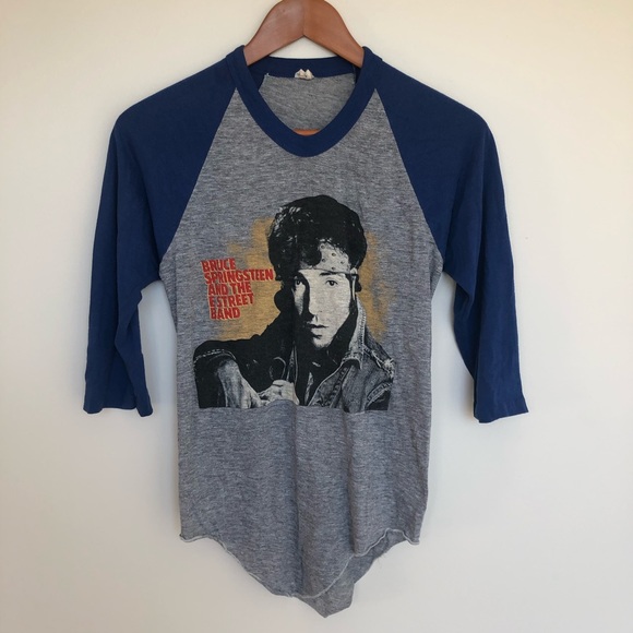 Vintage | Shirts | 98485 Bruce Springsteen World Tour Concert Shirt ...
